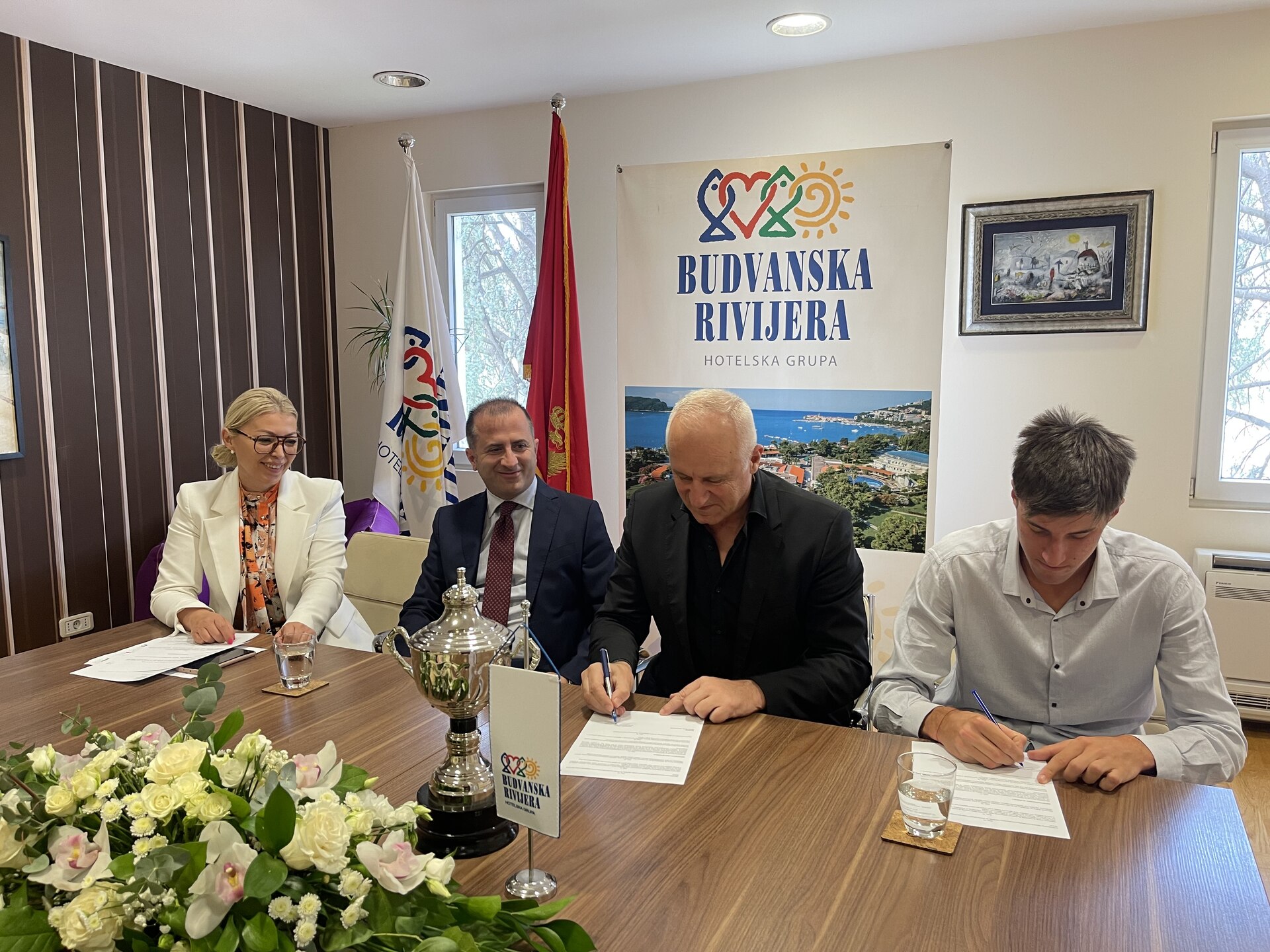 Hotelska grupa “Budvanska rivijera” nastavlja saradnju sa teniserom ...